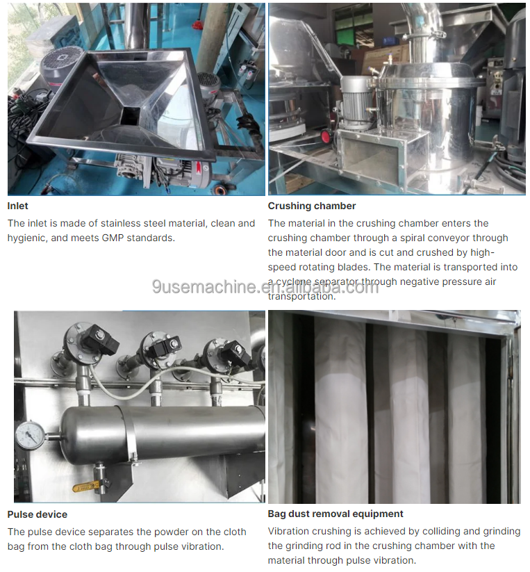 Herbs Superfine Flour Mill: Ginger Grains Powder Grinding Machine, High ...