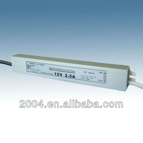 12v Constant Voltage Led Driver 30w Ip67 Power Supply, High Quality 12v ...