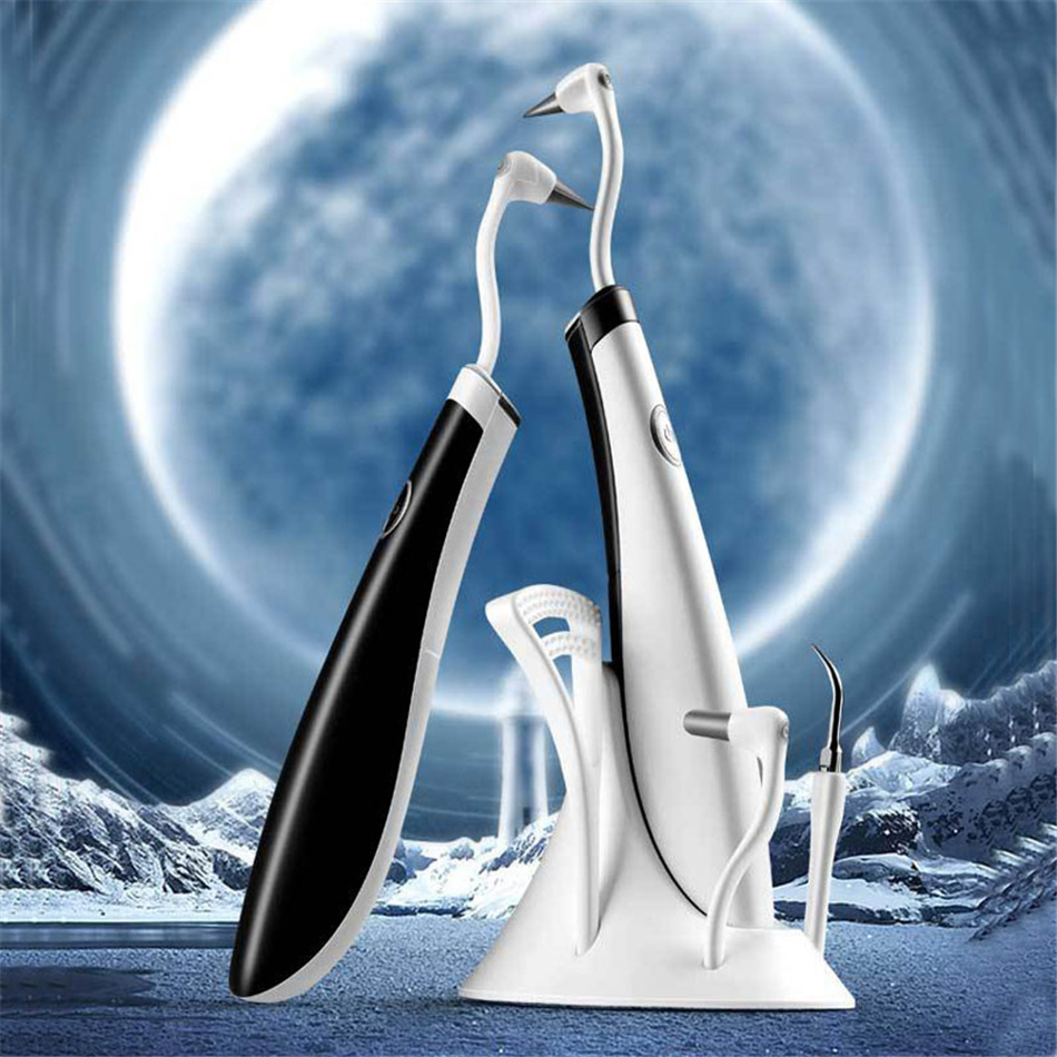 5 In 1 Electric Ultrasonic Sonic Cute Dental Scaler Tooth Calculus ...