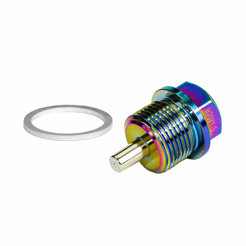 Magnetic Oil Drain Plug With 20x1.5 Thread For All Vehicles: Aluminum ...