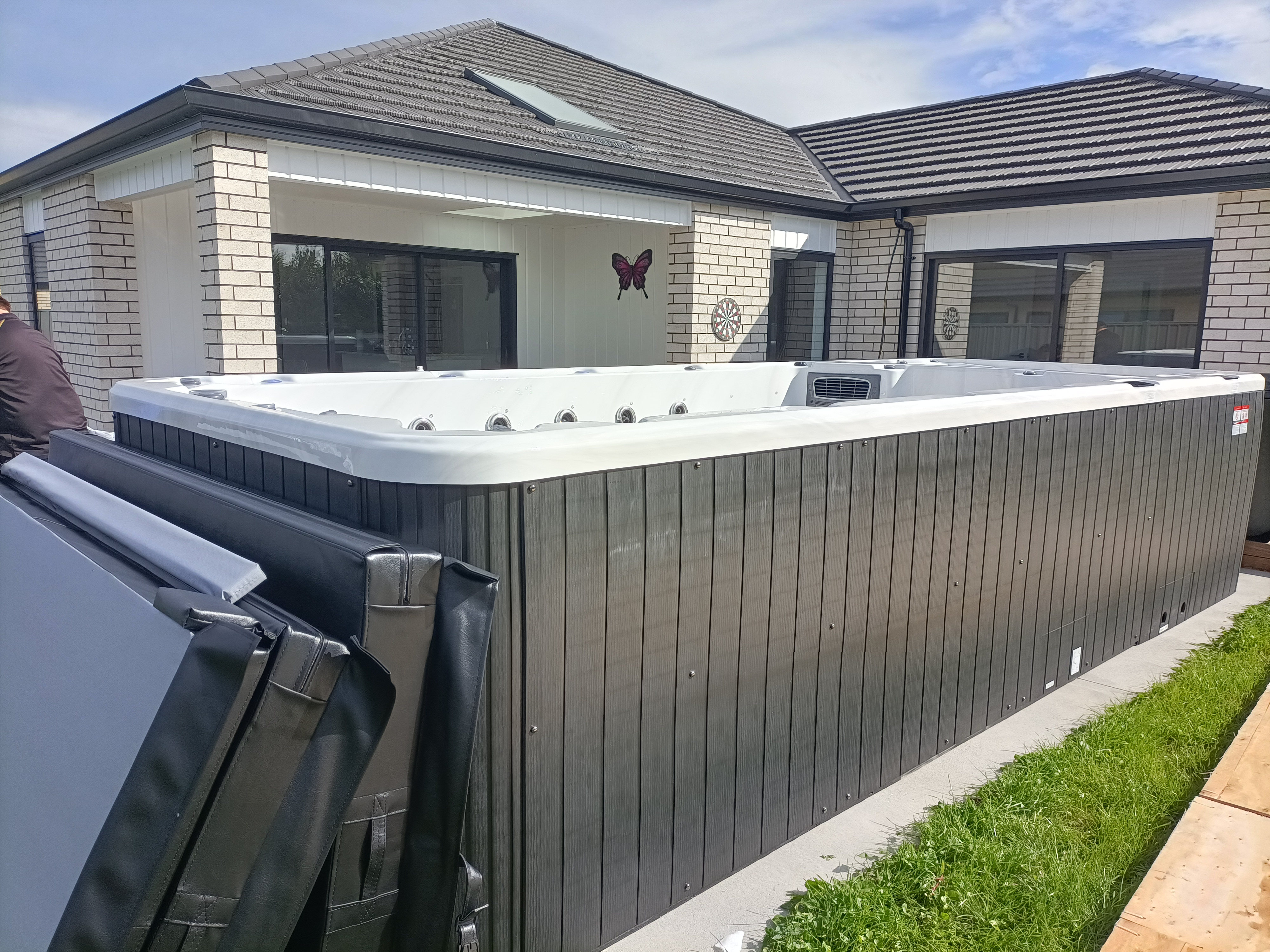 Oceanic Hydro Pool Swim Spa With Hot Tub, High Quality Oceanic Hydro ...