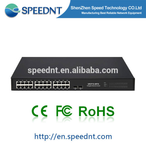 10g 26 Ports Unmanaged Network Ethernet Switch, High Quality 10g 26 ...