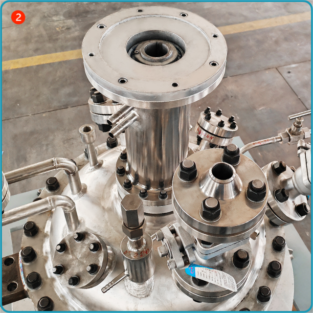 Stainless Steel Hydrogen Stirred Autoclave Reactor For Polyurethane ...