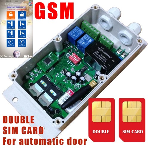 Gsm Controller For Automatic Door, Sliding Gate, Swing Gate And Garage ...