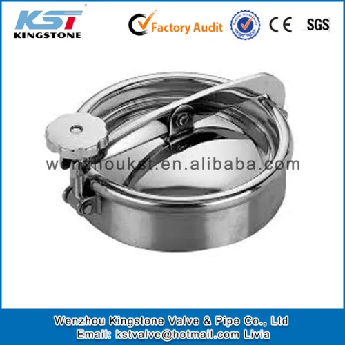 Sanitary Stainless Steel 304 316 Manhole Covers, High Quality Sanitary ...