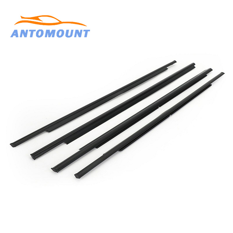 Black Window Strip Weatherstrip For Mitsubishi Outlander 2006-2012 ...