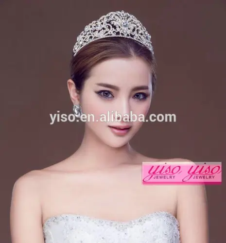 Korea Style Imperial King Miss World Tiara, High Quality Korea Style ...