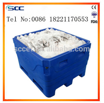 Fresh Fish Cooler Frozen Fish Totes Fish Tubs Stack Fish Container ...