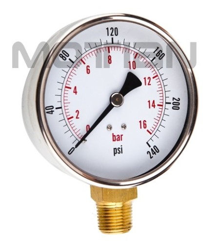 4 Inches Pressure Gauge With Glass Surface, Bossgoo.com의 고품질 4 Inches ...