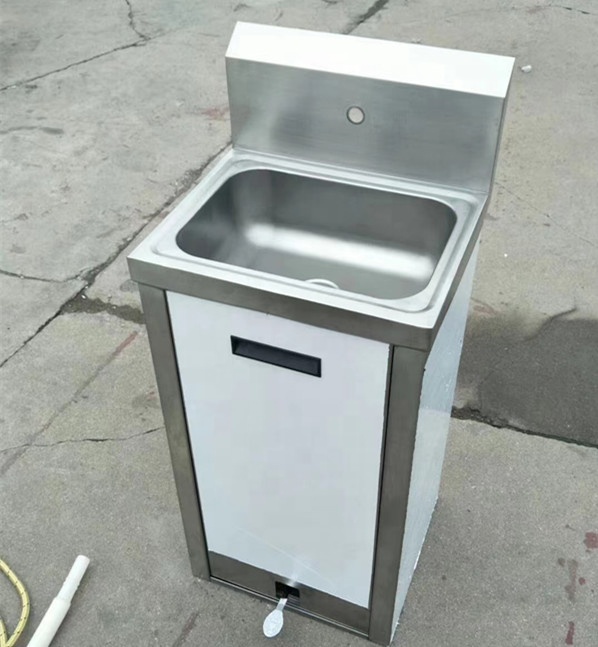 Foot-controlled Commercial Restaurant Sink For Convenience, High ...