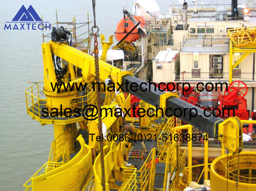 Seaside Offshore Port Ship Deck Crane, High Quality Seaside Offshore Port Ship Deck Crane on ...