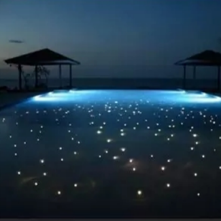 Kinz Custom Fiber Optic Underground Lights For Swimming Pools - 1mm ...