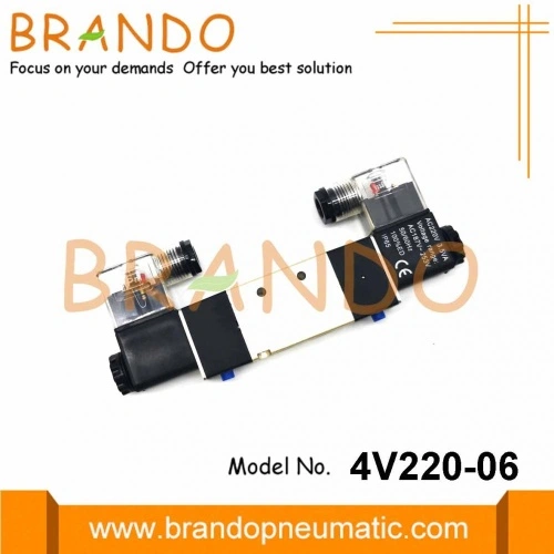 4V220-06 G1/8'' Solenoid Valve In Pneumatic China Manufacturers ...