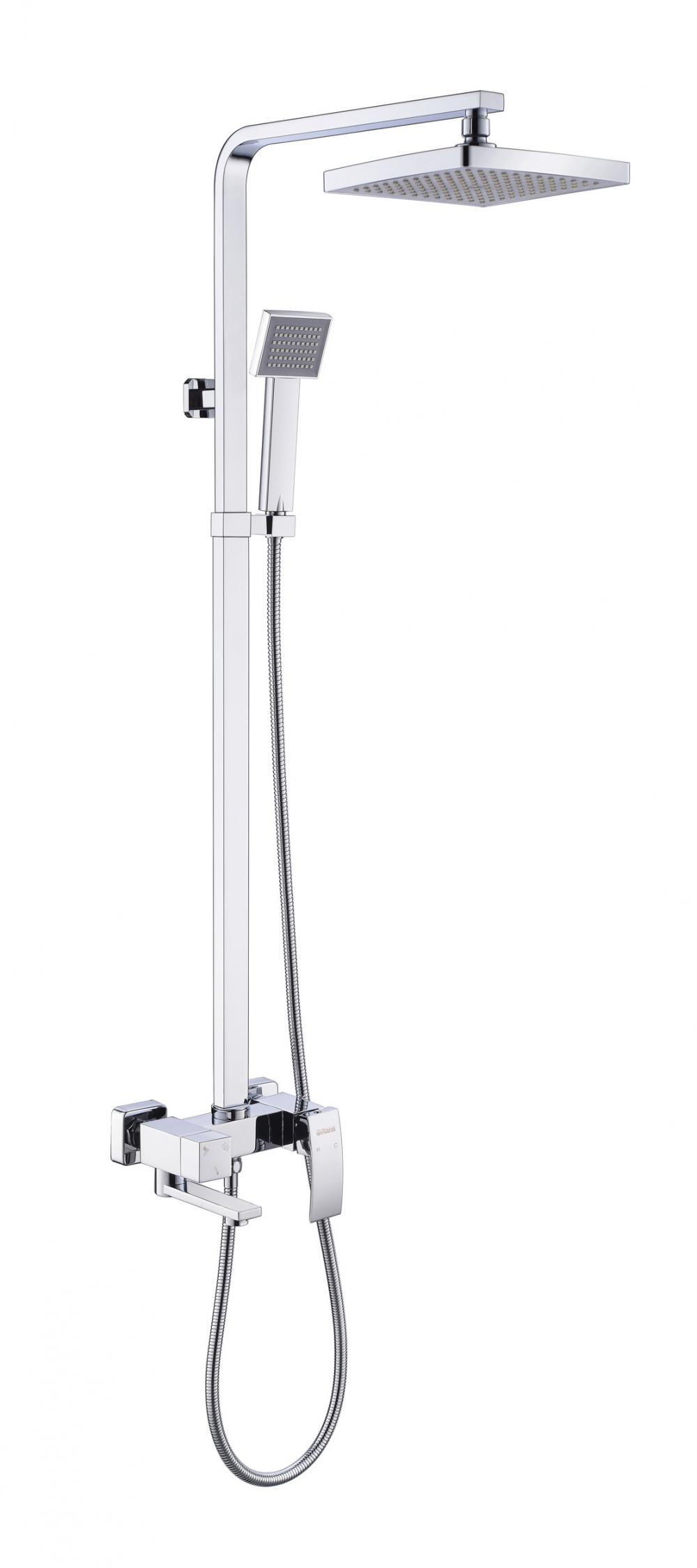 Bathroom Luxury Rain Mixer Shower Combo Set, High Quality Bathroom ...