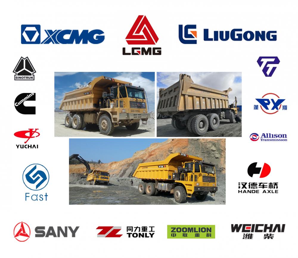 Widebody mining trucks LiuGong XCMG Weichai Brake China Manufacturers Suppliers Factory Exporter