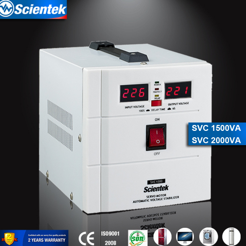 Svc 500va Automatic Voltage Regulator Avr Servo Motor Voltage ...