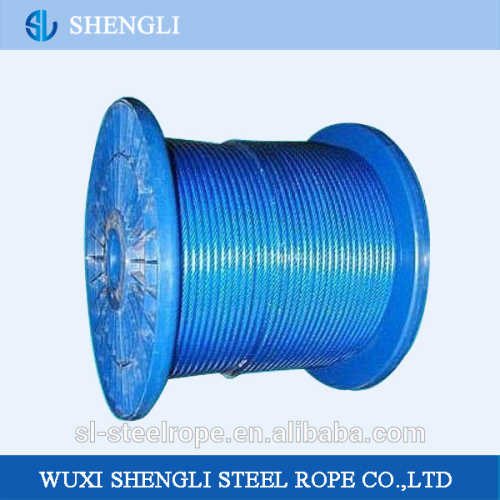 Steel Wire Rope With Blue Pvc Coating, High Quality Steel Wire Rope ...