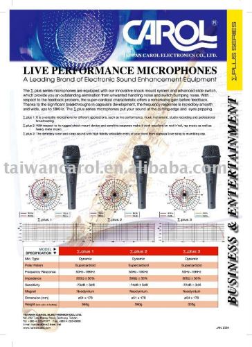 Microphone Sigma Plus 1/ 2/ 3, High Quality Microphone Sigma Plus 1/ 2 ...