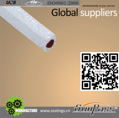 Expanded Pure Ptfe Gland Packing With Silicon Core Packing, High ...