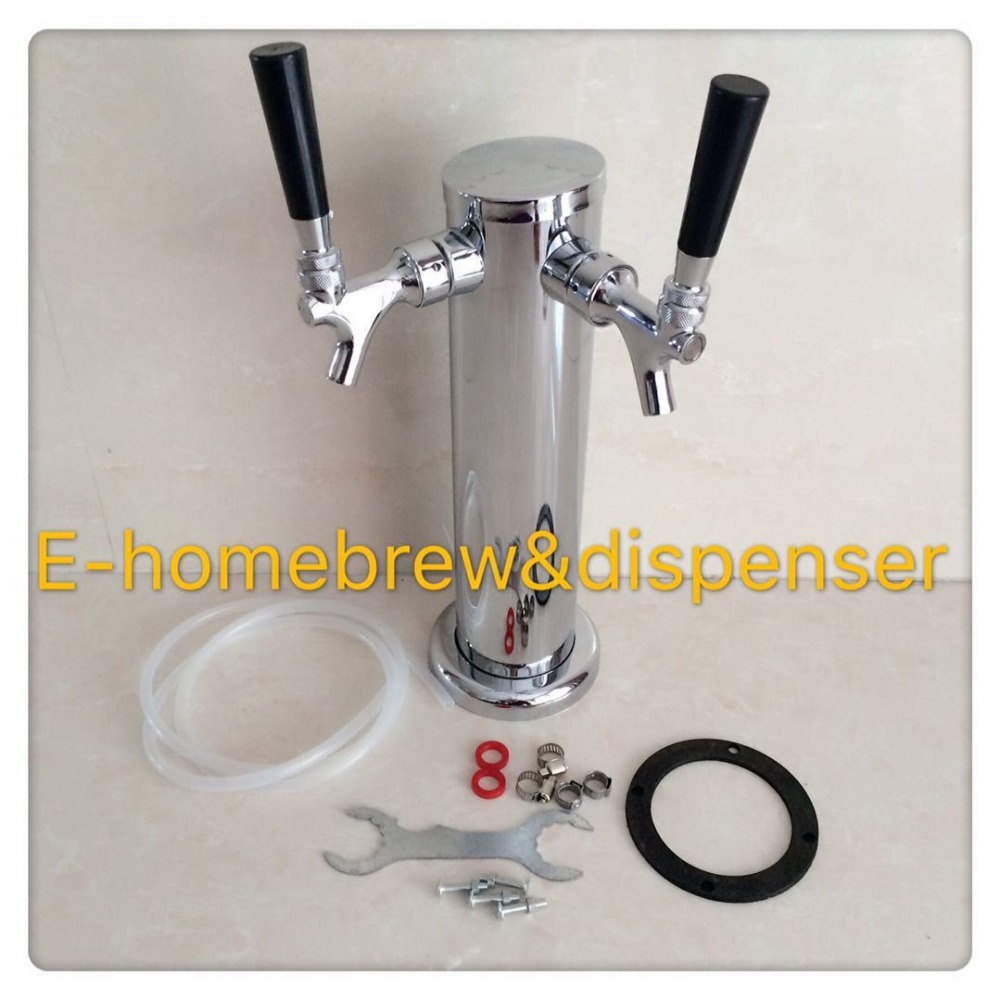 Two Way Column Beer Tower,beer Dispenser,stainless Steel Material Beer ...