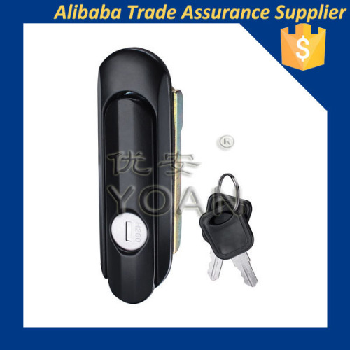 Black Coated Zinc Heavy Duty Door Panel Three Point Door Lock, High ...