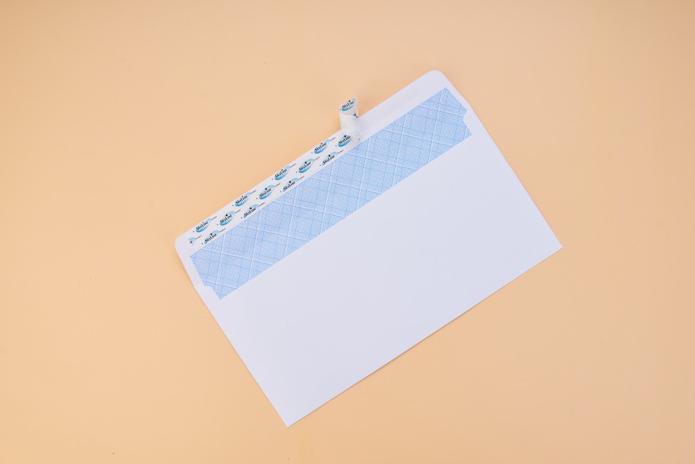 White Paper Security Envelope With Security Function, High Quality ...