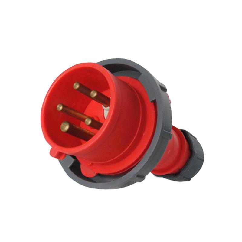 Ip67 16a 380v 3p+n+e Industrial Plug And Socket P1456-d, High Quality ...
