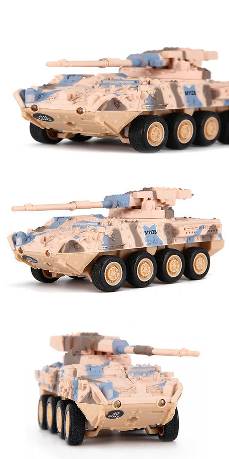 New!4 Channel Design Rc Tank Equipped With 2 Led Lights Can Play Indoor ...