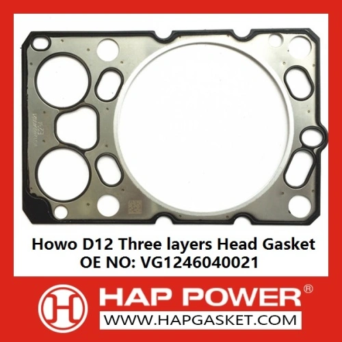 Howo D12 Head Gasket VG1246040021 China Manufacturers Suppliers Factory ...