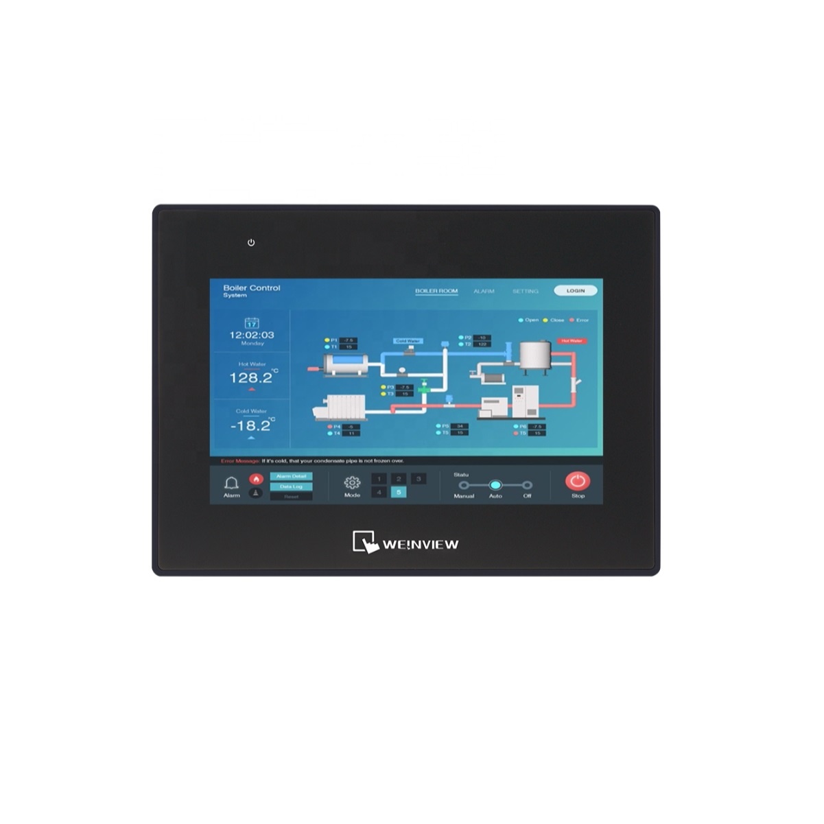 4.3 Inch Industrial Hmi Resistive Touch Screen For Rs485 Electric Motor ...