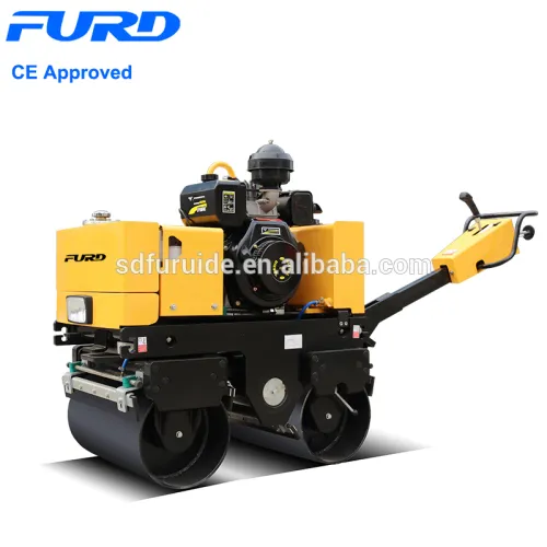 800kg Walk Behind Diesel Trench Roller Compactor (fyl-800c), High ...