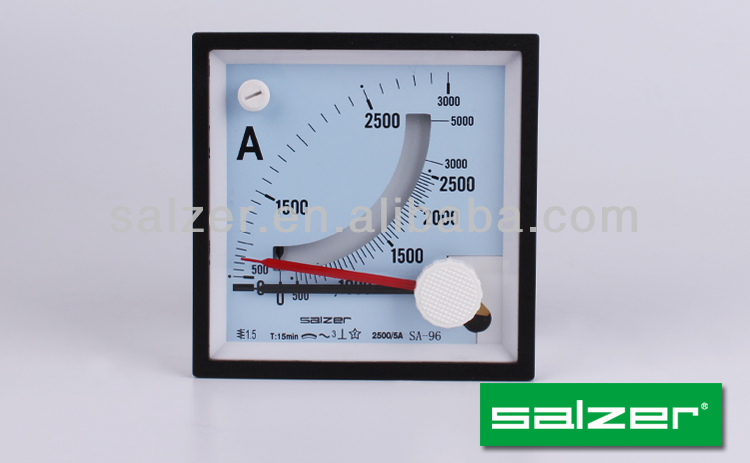 Salzer Sa-2m96 Dual Structure Two Needles Maximum Demand Ammeter, High ...