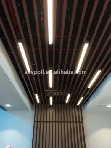 Aluminum Suspended Linear Baffle Ceiling, High Quality Aluminum ...