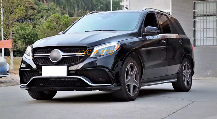 Ml63 W166 Full Body Kit - Bumpers, Headlights, Tail Lights For Mercedes ...
