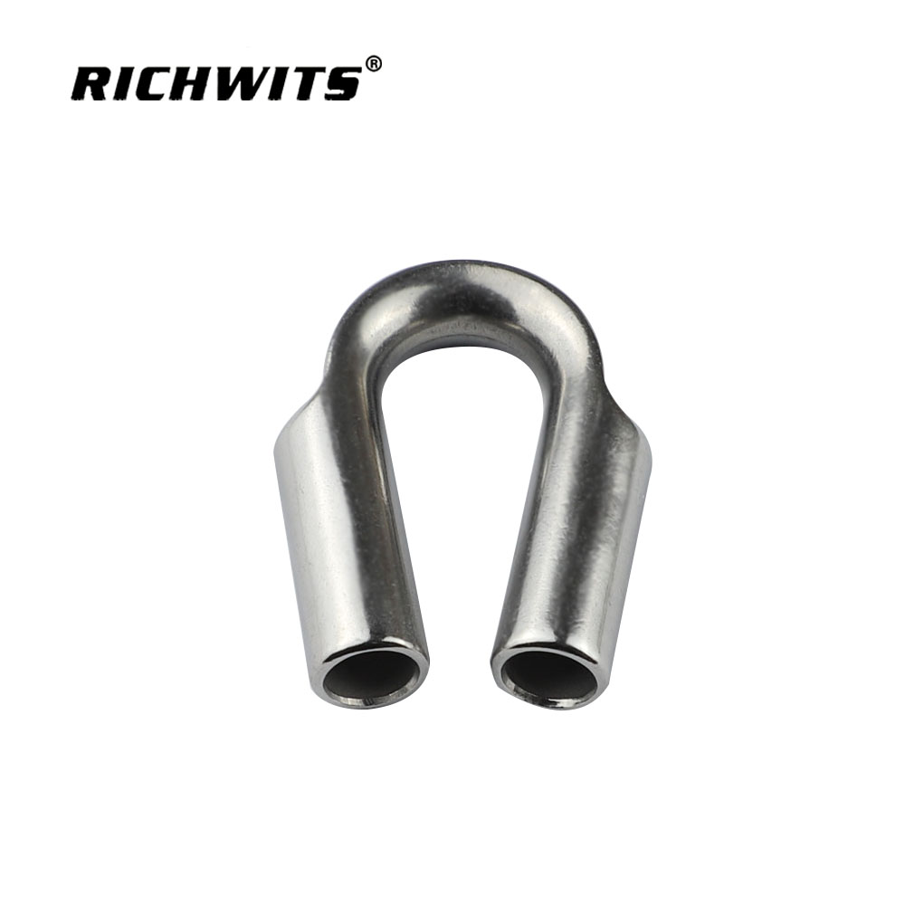 High Quality Stainless Steel 304 Rigging Hardware Wire Rope Clamp Pipe ...
