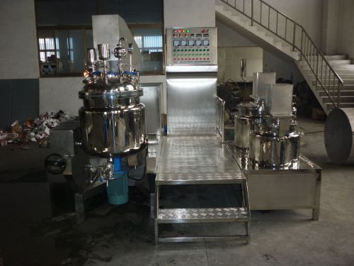 Tilting Vacuum Homogenizing Mixer, Emulsification Blender, Emulsifying ...