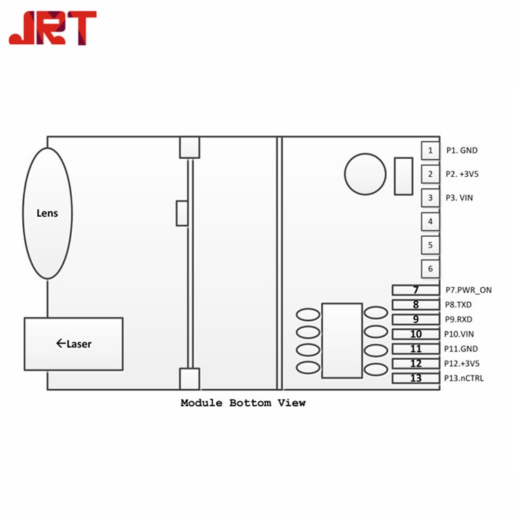 50m Hand Held Laser Distance Meter Sensor Module China Manufacturer