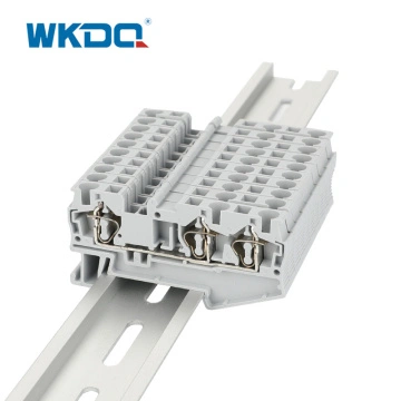 China Multi Spring Terminal Block,4 Conductor Terminal Blocks,Spring ...
