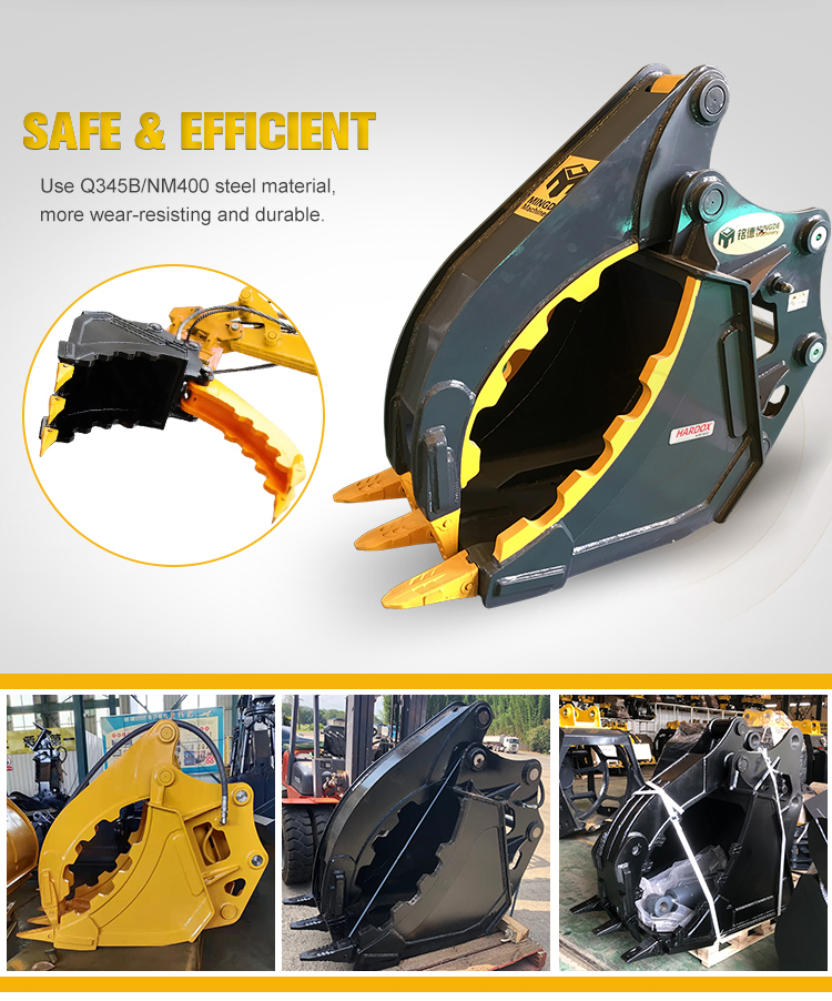 Excavator Thumb Grapple Bucket Clamp, High Quality Excavator Thumb ...