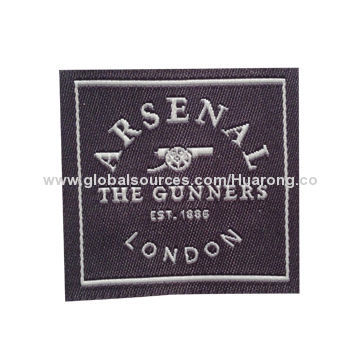Arsenal Woven Label, High Quality Arsenal Woven Label on Bossgoo.com