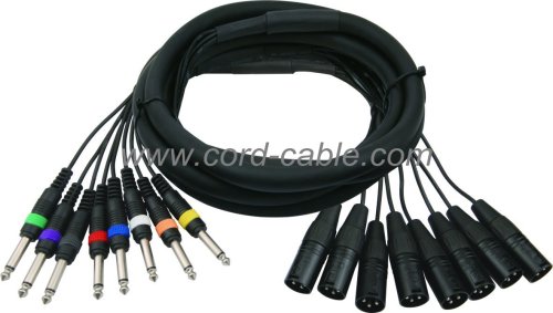 Dmb Series Multi-channel Stage Snake Cable Mono Jack To M Xlr, High ...