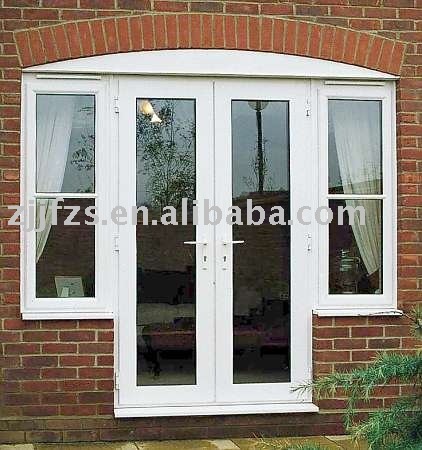 Pvc Double Casement Door, Pvc Exterior Door, High Quality Pvc Double ...