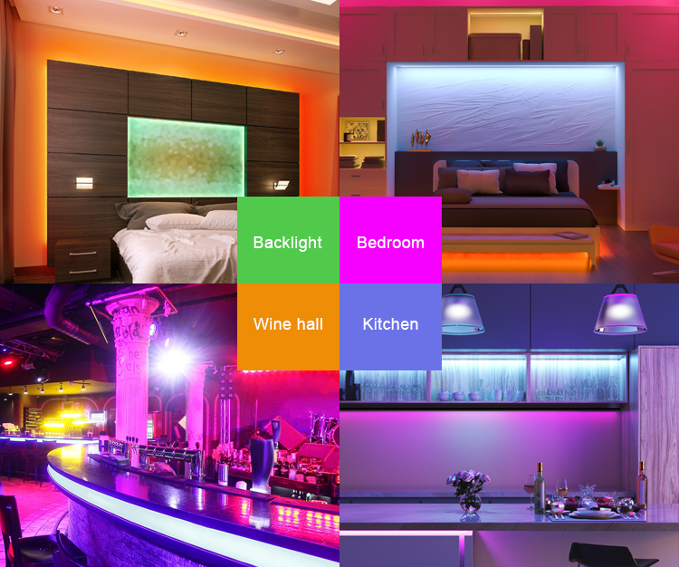 High Density Fcob Cob Rgb Led Light Strip - 810-840 Leds, Dc12v/24v ...