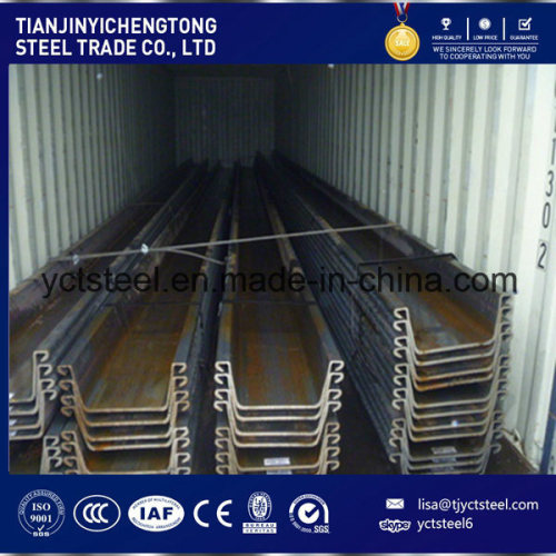 Hot Rolled U Type Steel Sheet Pile Jis Standard 400x150mm, High Quality ...