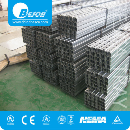 Slotted Strut Channel Of 41x41 Besca Low Price, High Quality Slotted ...