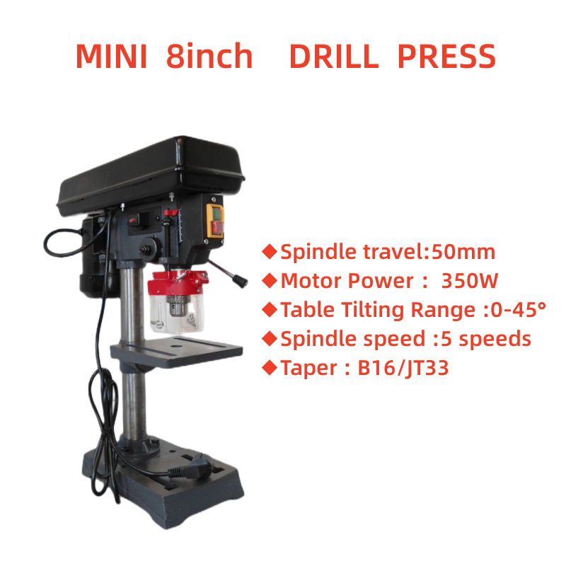 8 Inch Vertical Ce Qualified Bench Drilling Machine, High Quality 8 ...