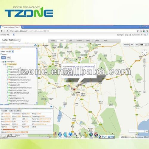 Avl Gps Tracking Platform,show The Speed,direction ,different Alarm ...