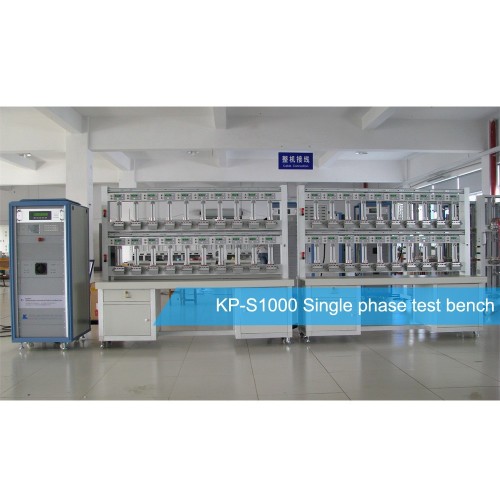 Single Phase Energy Meter Calibration Test Bench Double Loop Circuit ...
