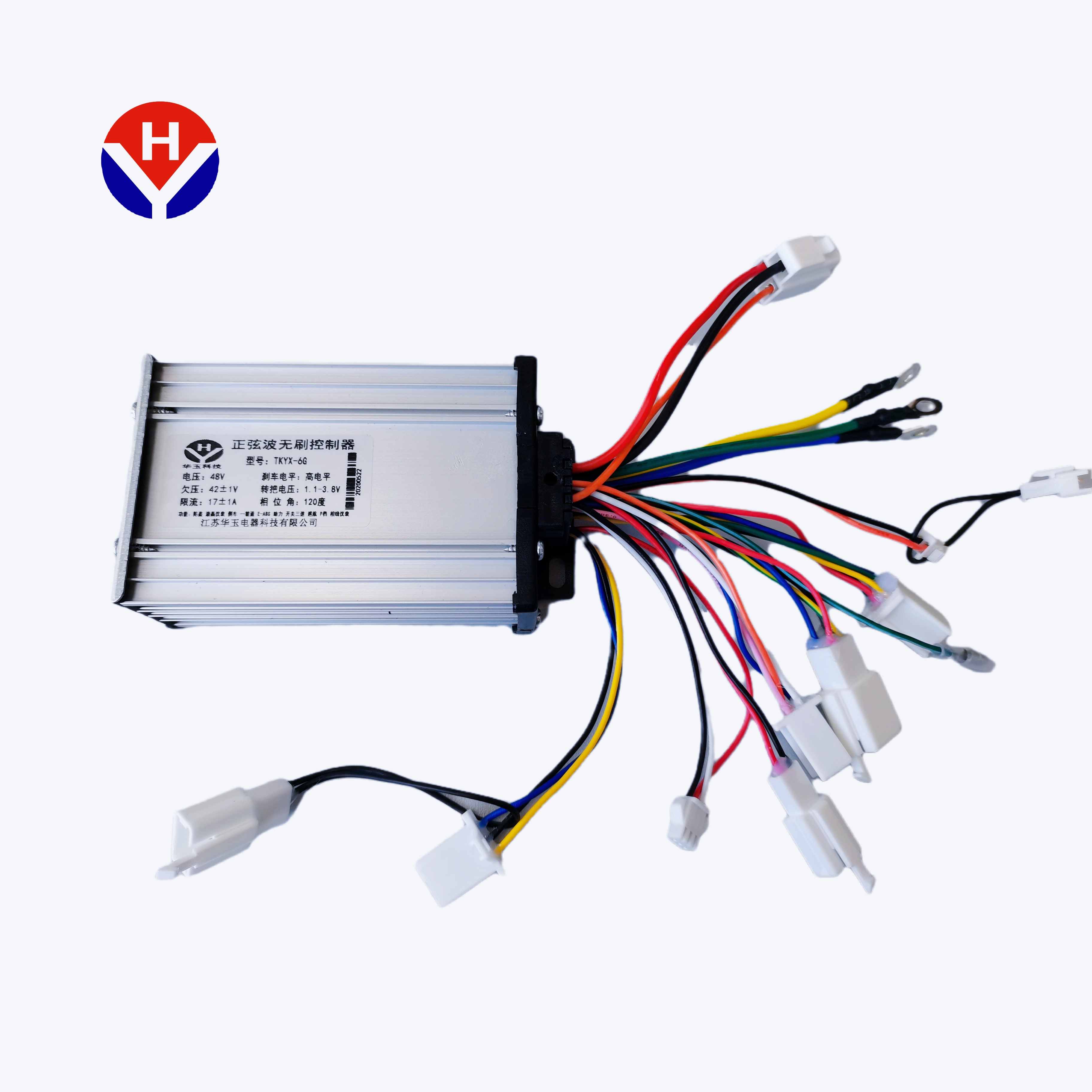 Huayu Brushless Dc Motor Foc Controller 60v 45a For Electric Bikes ...