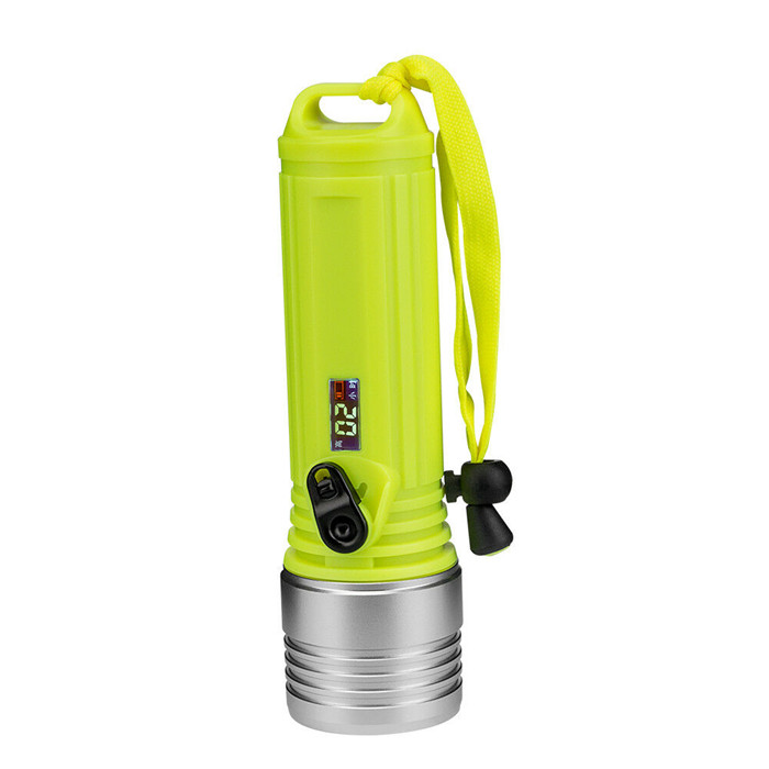 Underwater Super Bright 10w Rechargeable Scuba Diving Flashlight With ...